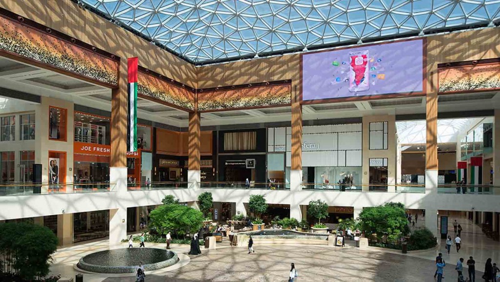 Yas Mall Modification Works – Galaxy Universal General Contracting LLC.
